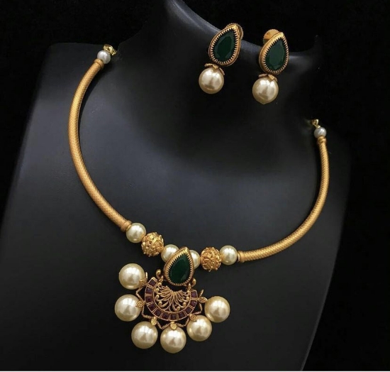 PunarviAuthentic|PreLoved|SustainableBrand New: Matte Gold Finishing ...