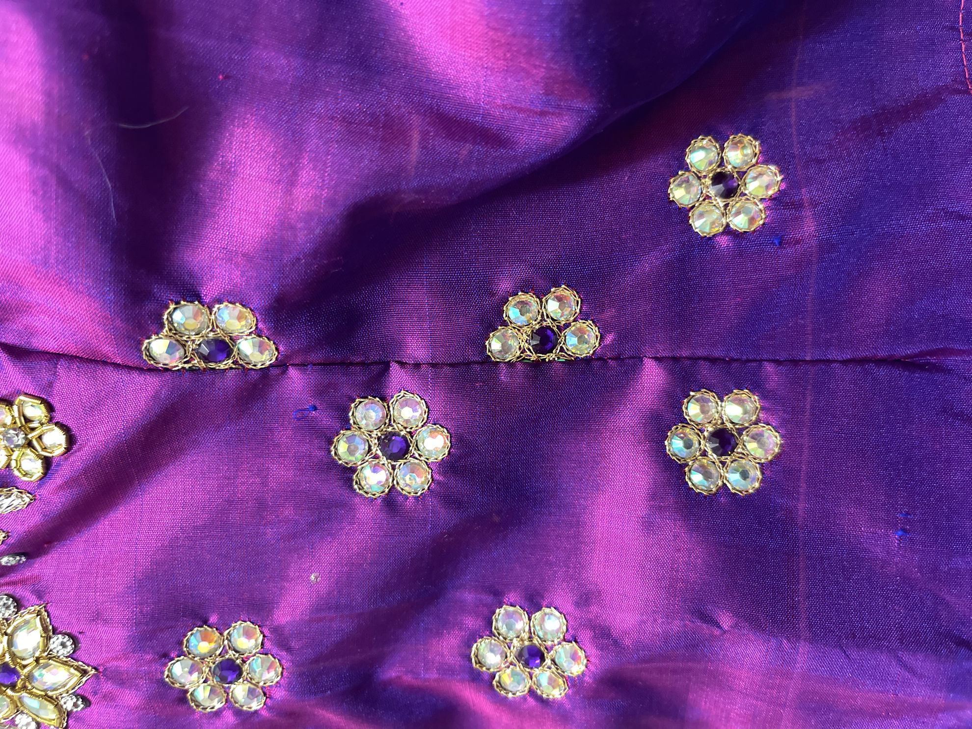 PunarviAuthentic|PreLoved|SustainableSouth indian pattu langa 3m - 1y