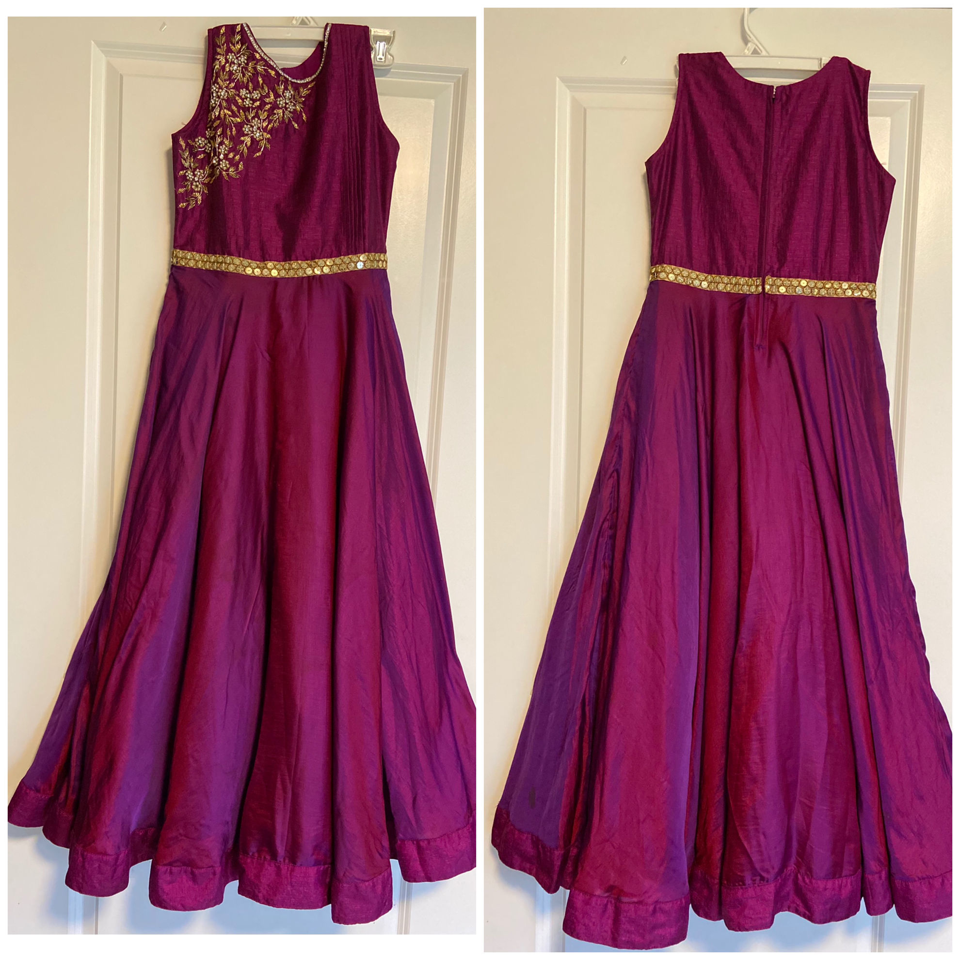 PunarviAuthentic|PreLoved|SustainableLong dresses combo for 9 to 10 ...