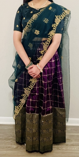 PunarviAuthentic|PreLoved|SustainableBenaras lehanga voni