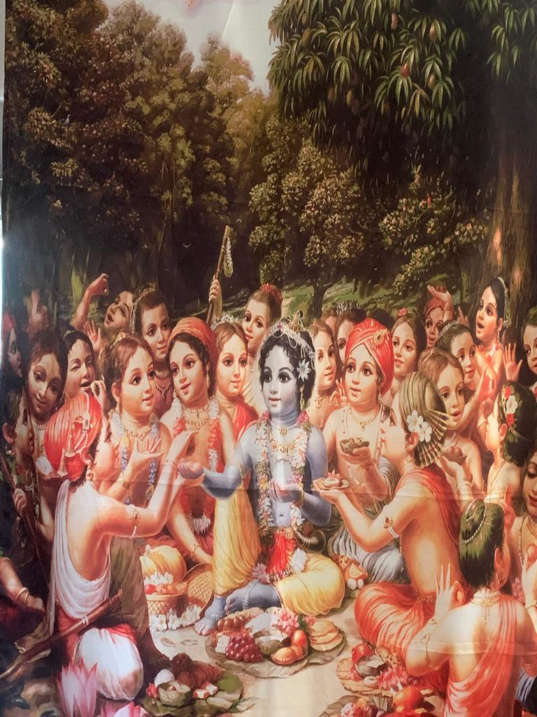 PunarviAuthentic|PreLoved|Sustainablekrishna backdrop