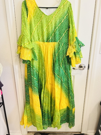 PunarviAuthentic|PreLoved|SustainableYellow -green top