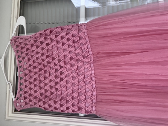 PunarviAuthentic|PreLoved|SustainableLong net Dress