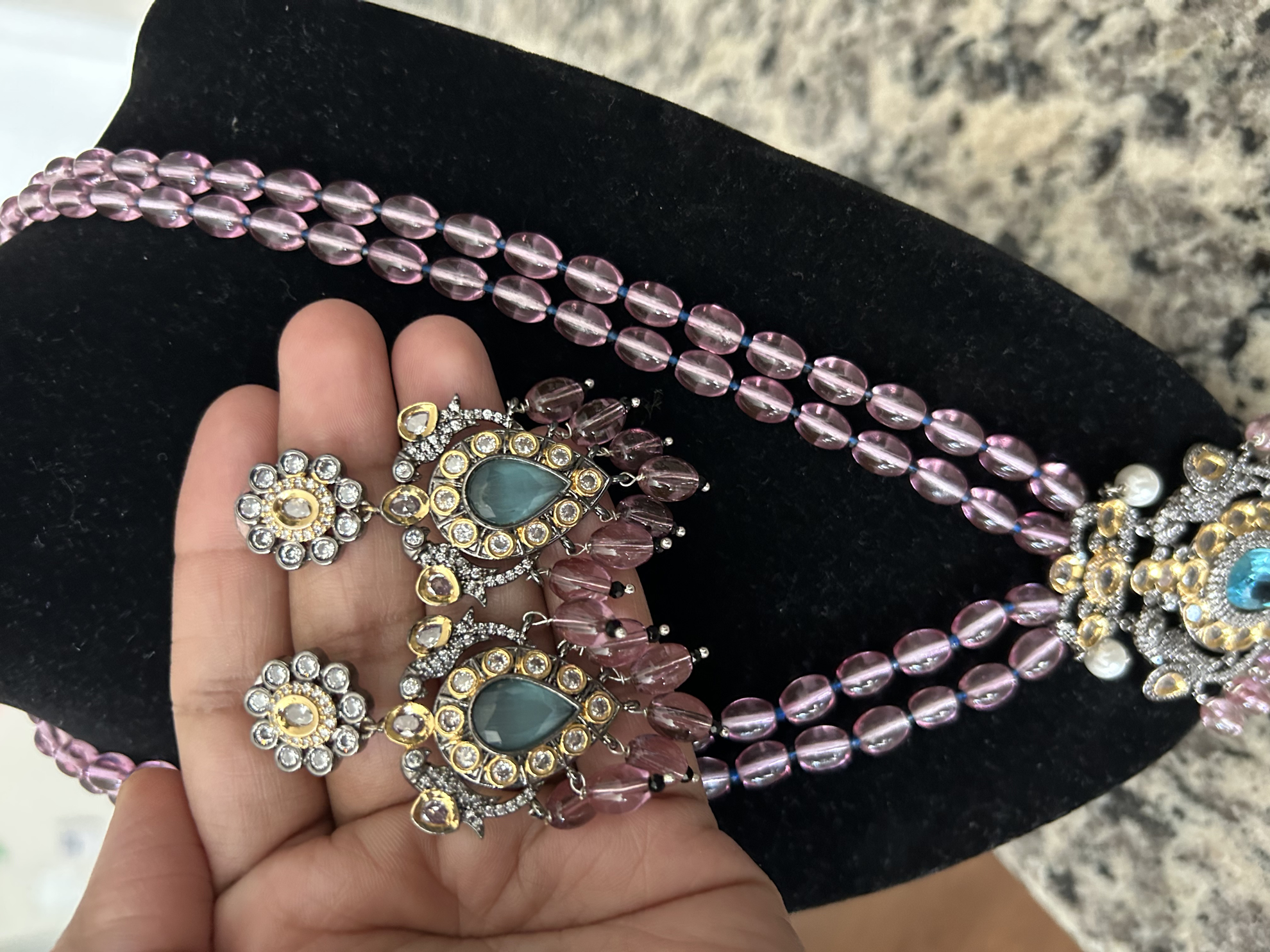 PunarviAuthentic|PreLoved|SustainableVictorian beads set