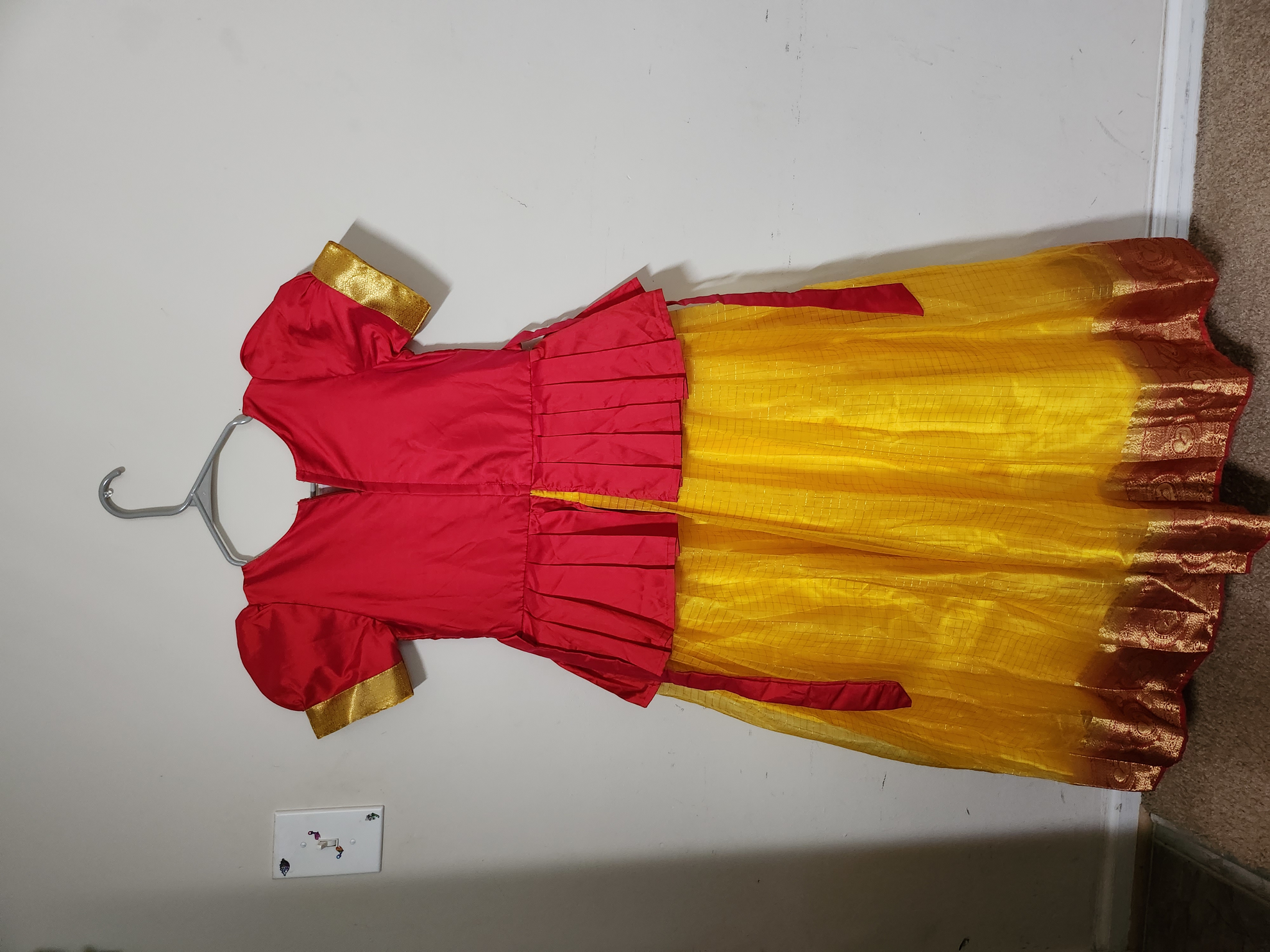PunarviAuthentic|PreLoved|SustainableTraditional Frock 10-15y
