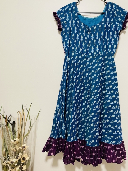 PunarviAuthentic|PreLoved|SustainableBeautiful fusion dresses combo