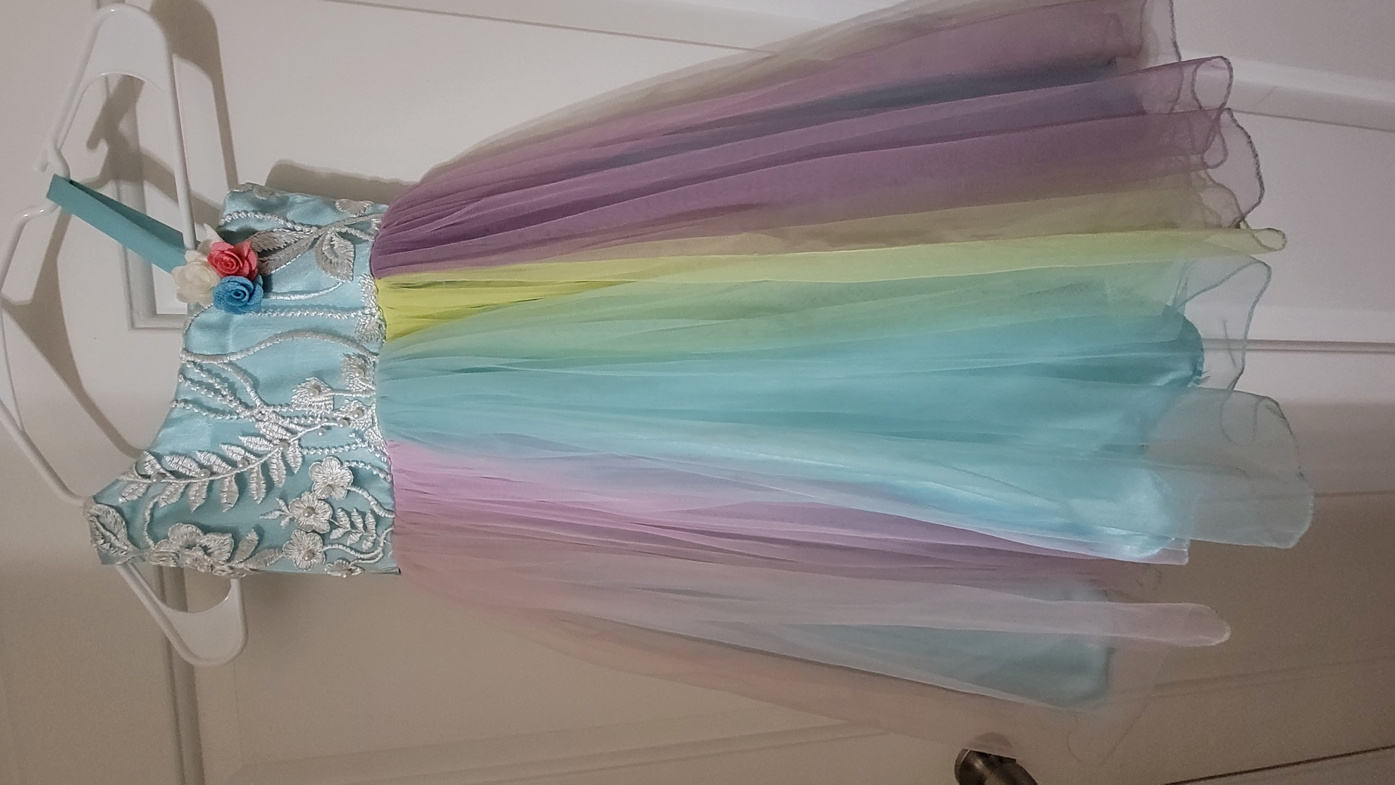 PunarviAuthentic|PreLoved|SustainableUnicorn frock 4-5y