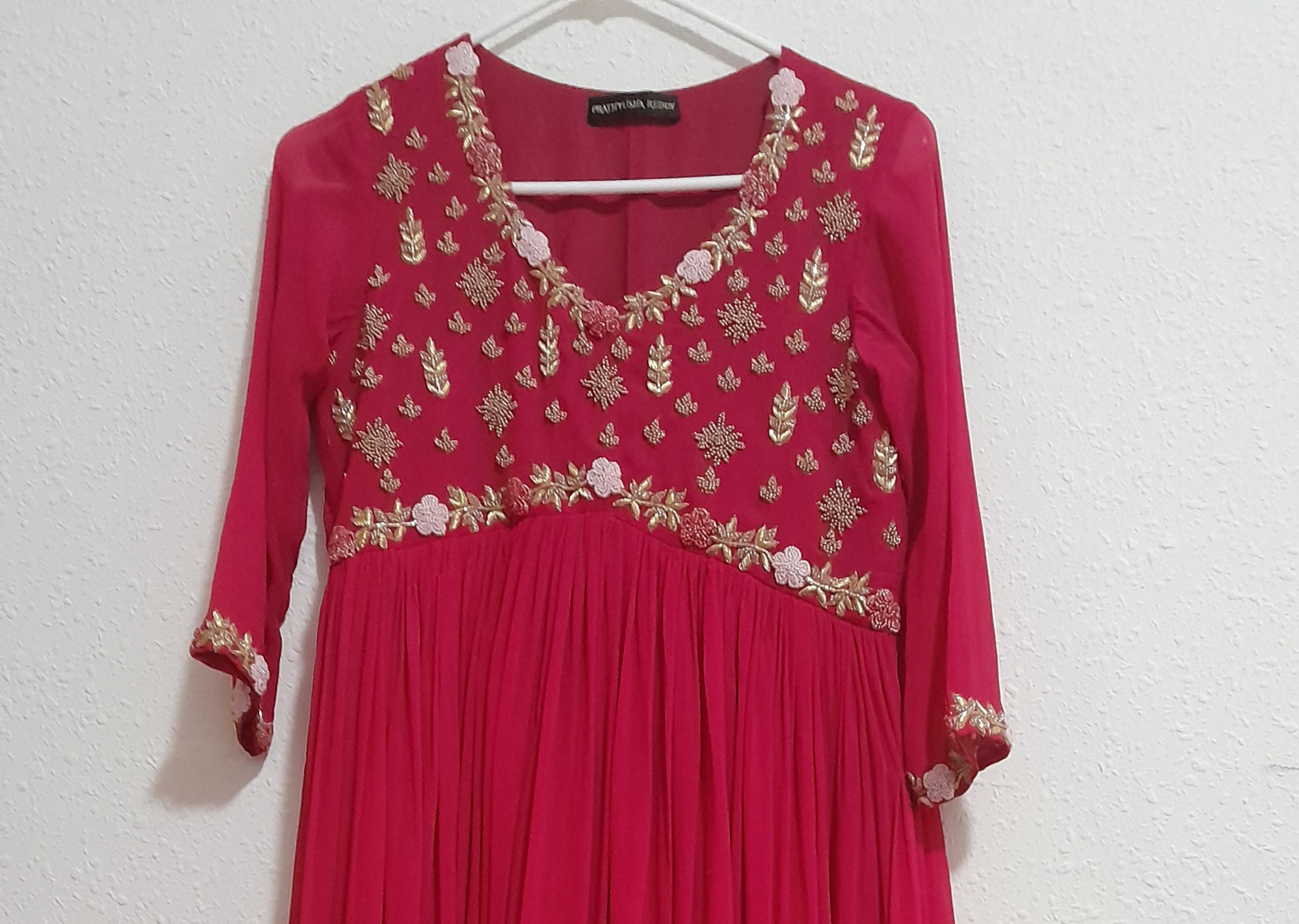 PunarviAuthentic|PreLoved|SustainableAlia cut long frock