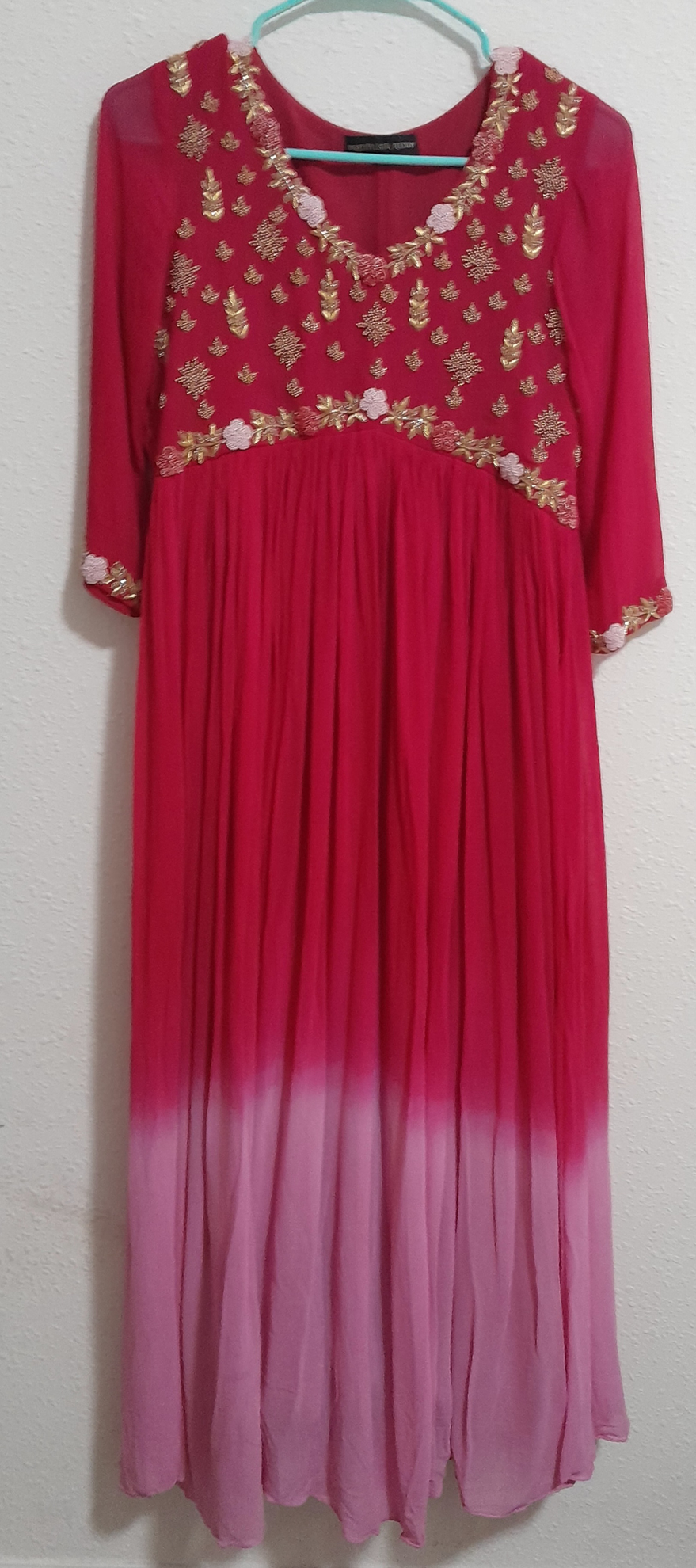 PunarviAuthentic|PreLoved|SustainableAlia cut long frock