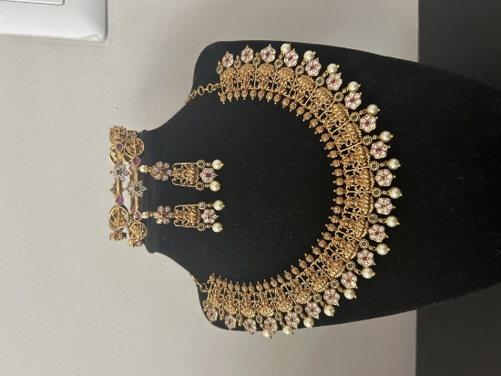 PunarviAuthentic|PreLoved|SustainableCz set in gold finish