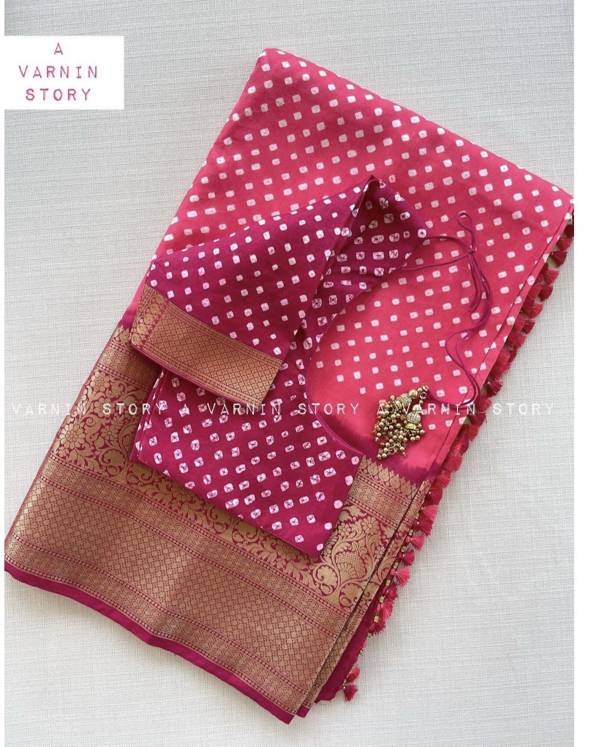PunarviAuthentic|PreLoved|SustainableKanchi bandini saree