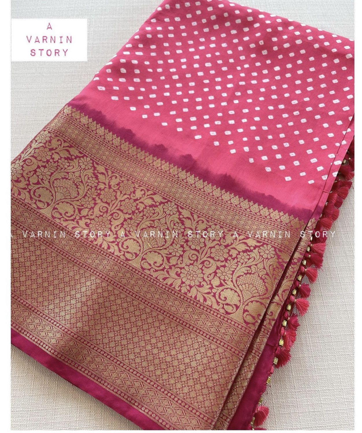 PunarviAuthentic|PreLoved|SustainableKanchi bandini saree