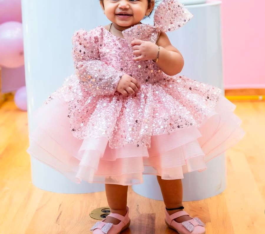 PunarviAuthentic|PreLoved|SustainableSequin Princess Fluffy Mesh Dress ...