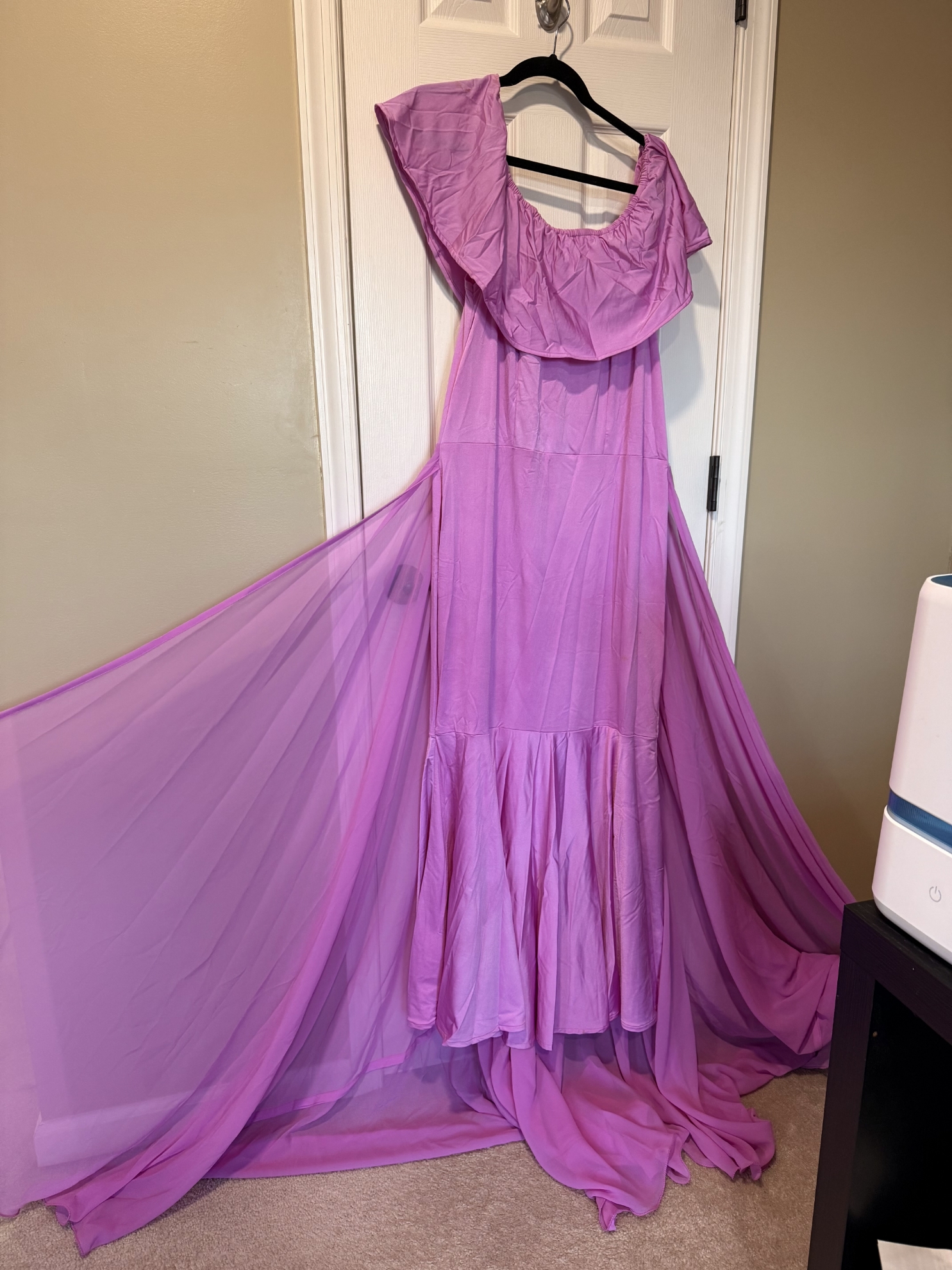 PunarviAuthentic|PreLoved|SustainableFish cut maternity gown