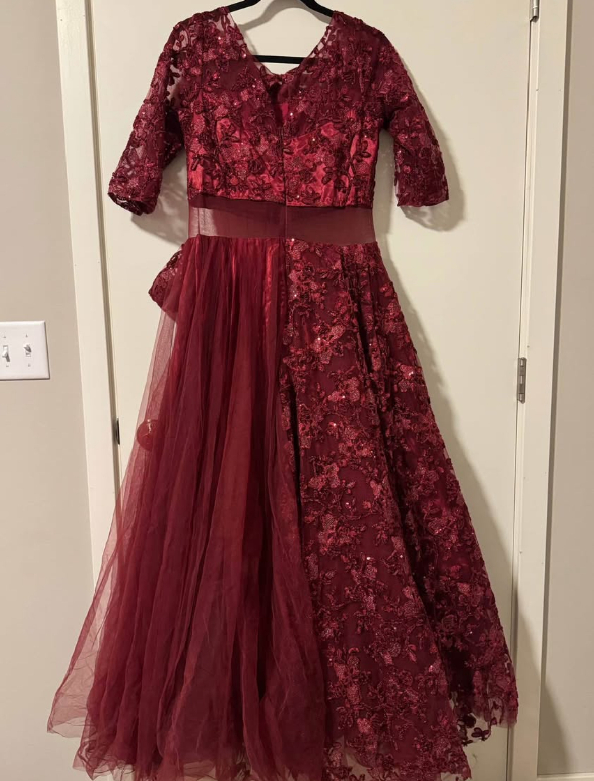 PunarviAuthentic|PreLoved|SustainableSequin Long frock