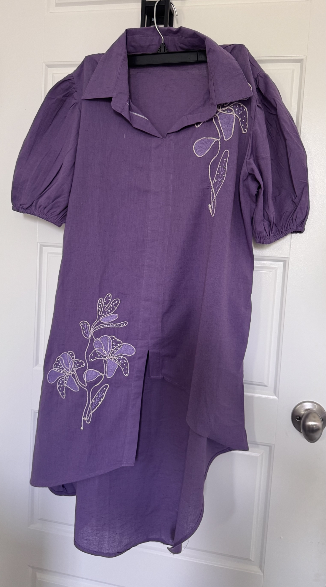 PunarviAuthentic|PreLoved|SustainablePurple Coord Set and Blue Aline ...