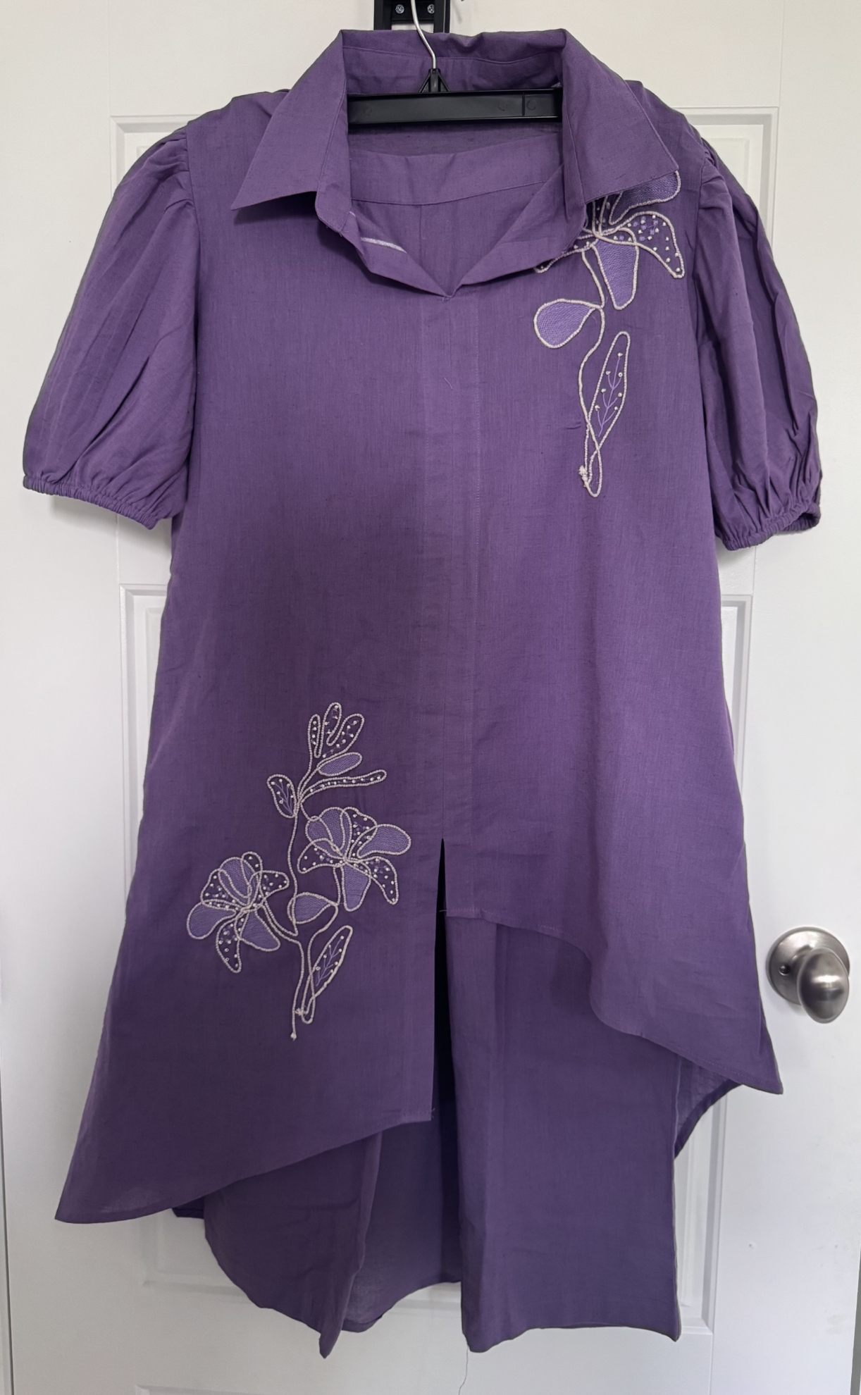PunarviAuthentic|PreLoved|SustainablePurple Coord Set and Blue Aline ...