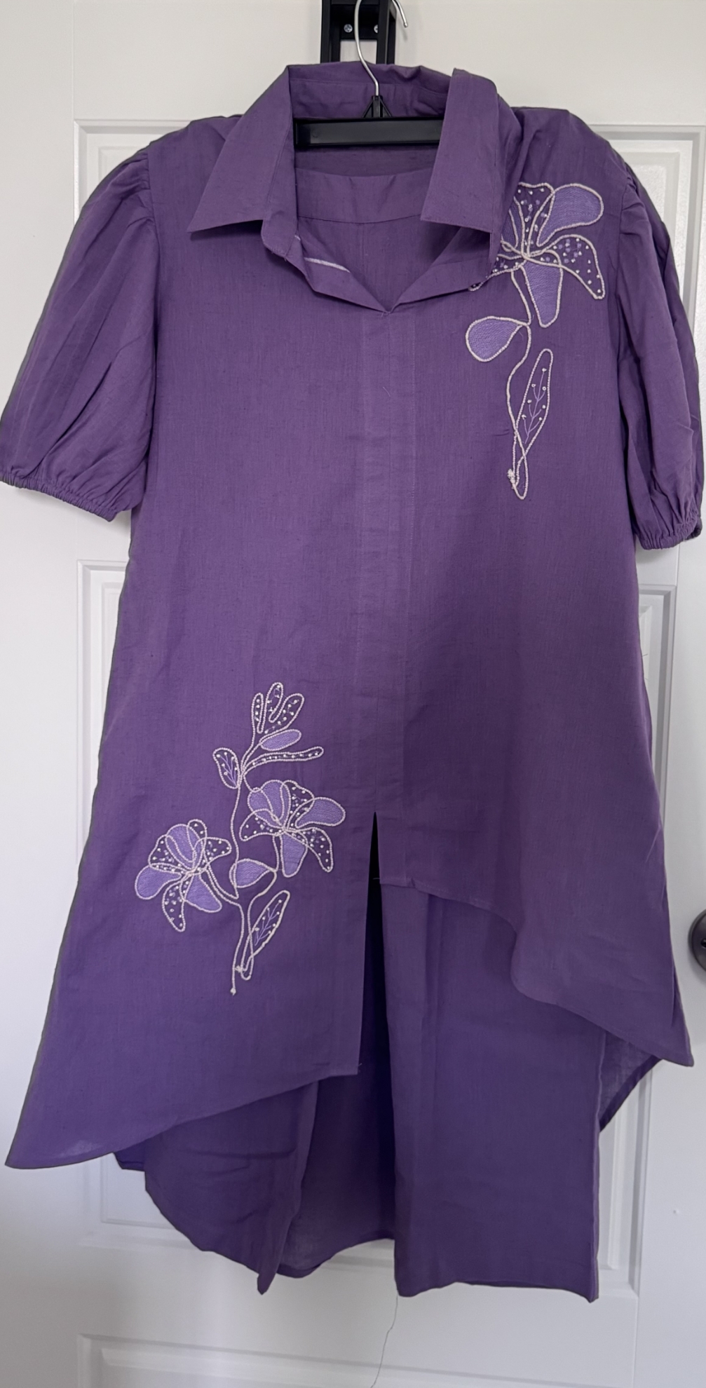 PunarviAuthentic|PreLoved|SustainablePurple Coord Set and Blue Aline ...