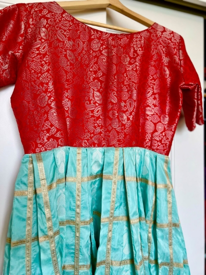 PunarviAuthentic|PreLoved|SustainableWomen’s long dress combo