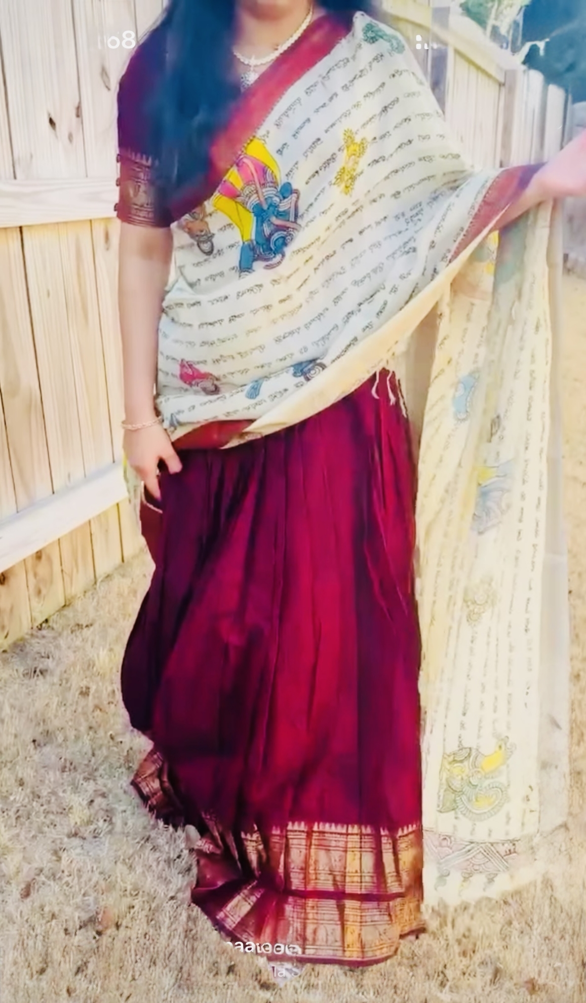 PunarviAuthentic|PreLoved|SustainableKanchi silk cotton Lehanga with ...