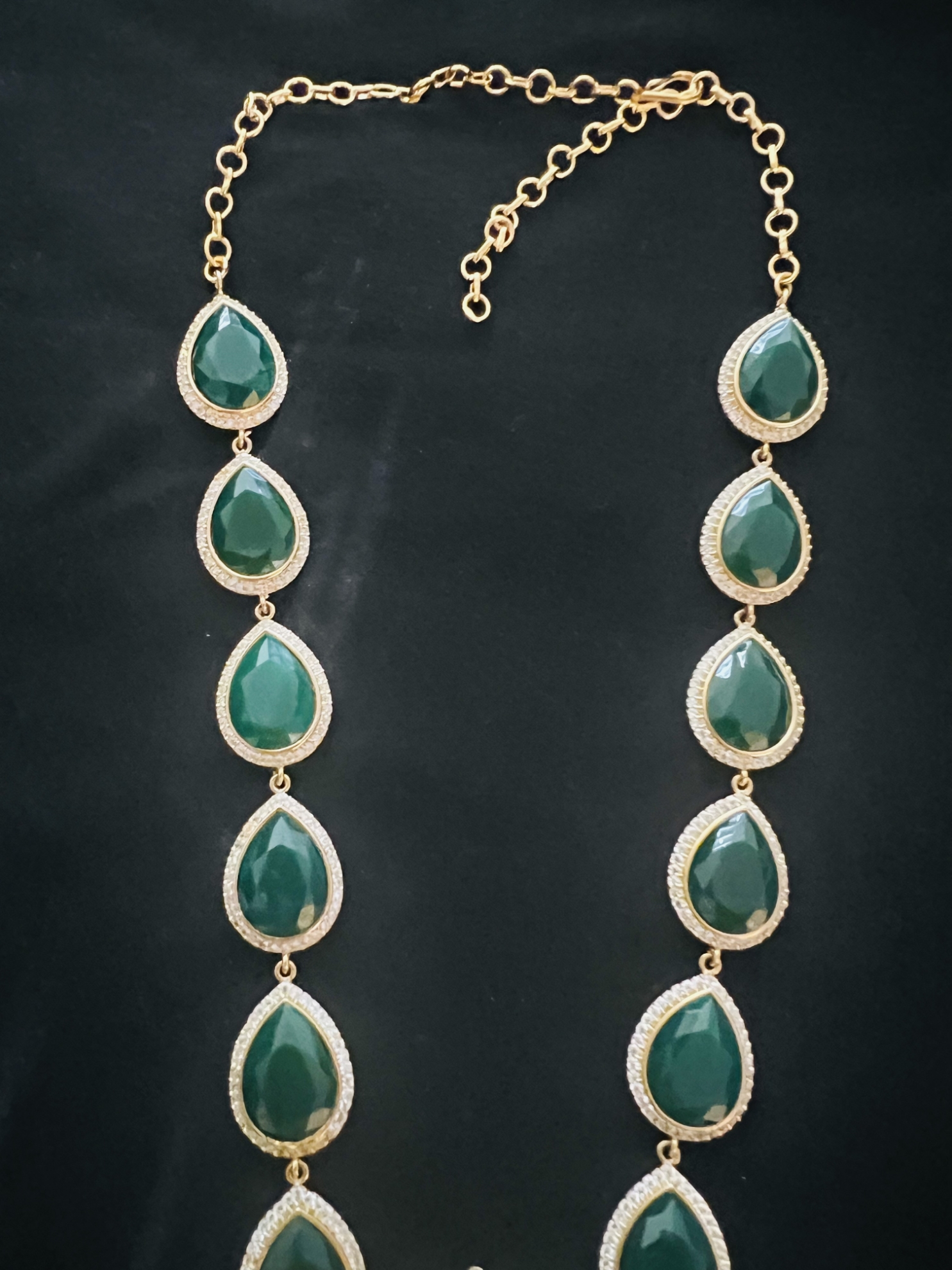 PunarviAuthentic|PreLoved|SustainableActress Jyothika inspired Emerald ...